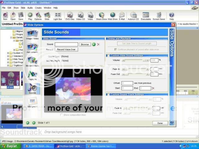 ProShow 3.0 Resimli Anlatım