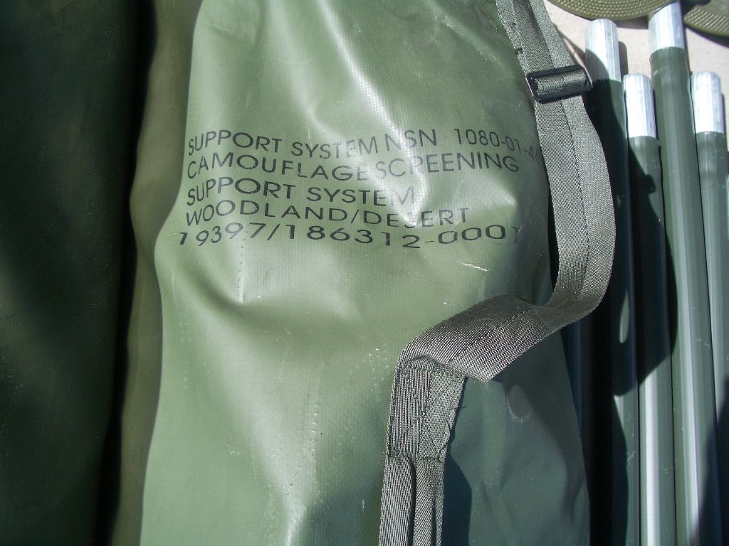 2-Military Camouflage Screening System Desert Class 2 Radar Scattering ...