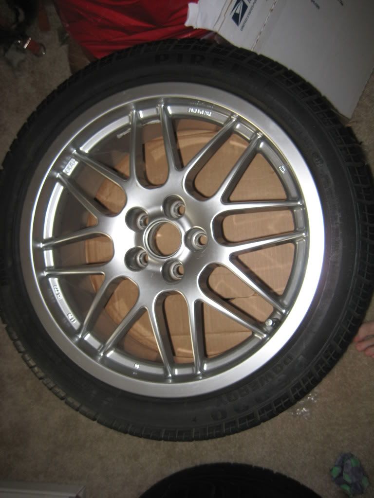 FS: BBS RX 17x7.5 et35 with tires 5x100