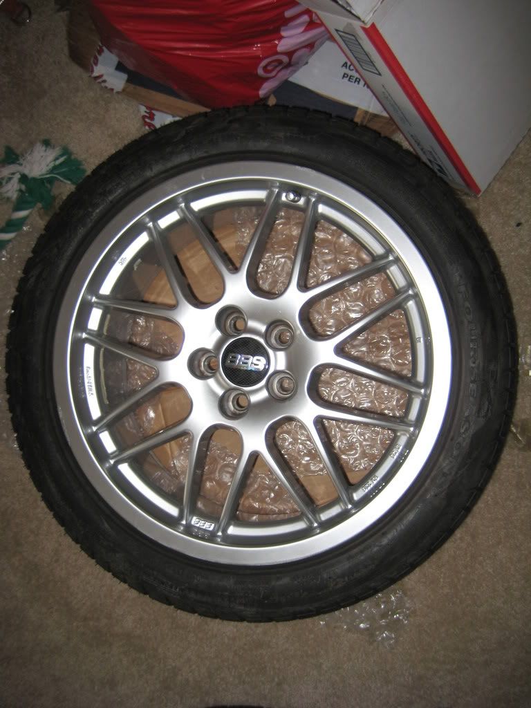 FS: BBS RX 17x7.5 et35 with tires 5x100