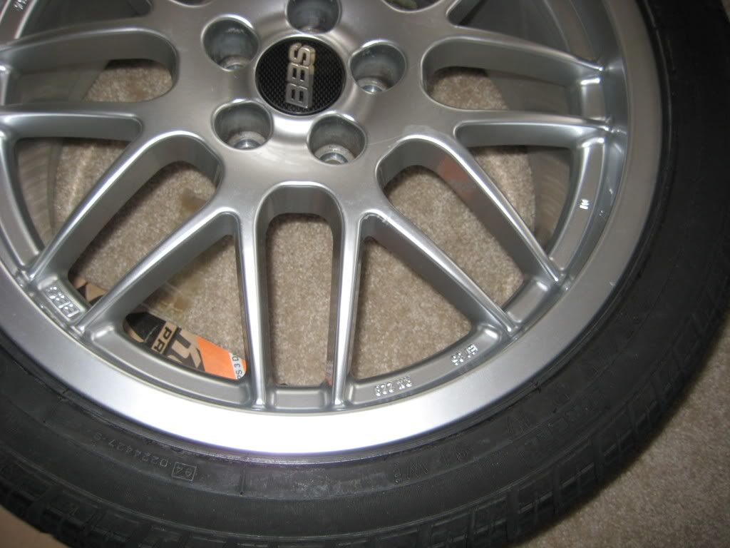 FS: BBS RX 17x7.5 et35 with tires 5x100