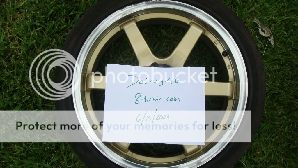 fs: local pickup raze r-74 18x7.5 +42 Gold with chrome lip | 8th ...