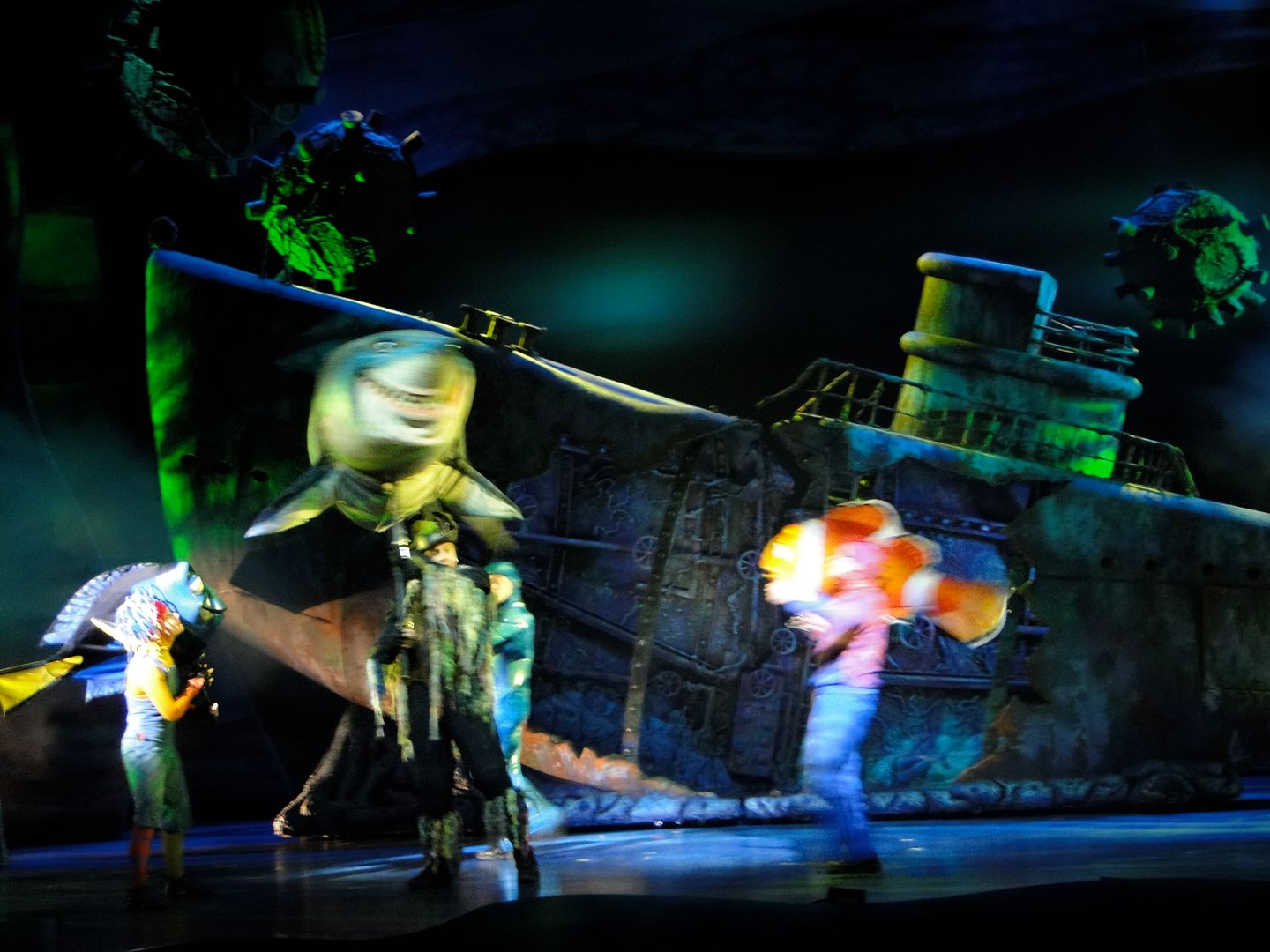 Day 8, Part 2: Backstage at “Finding Nemo: The Musical”! – Disney ...
