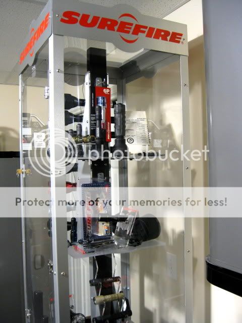 Presenting flashlights in display case? AND how to build a stand ...