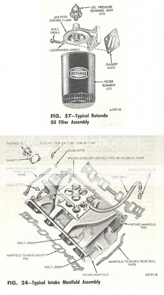Temperature sensor & oil pressure sensor 352. - Ford Truck Enthusiasts ...