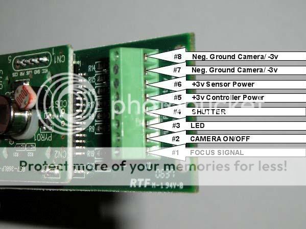 S600 Solder Points and XLP Board Connections - Camtrapper