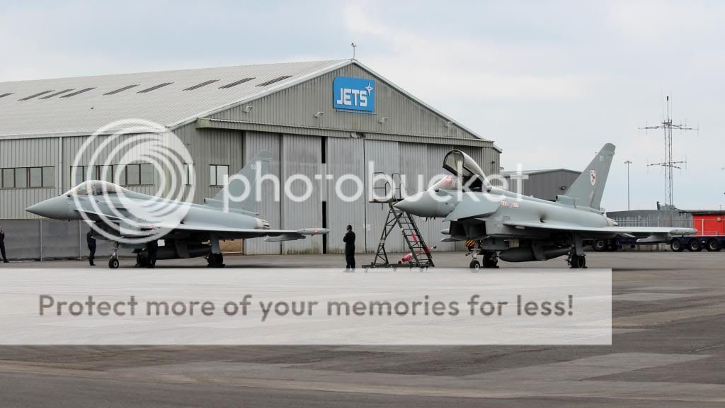 RAF Typhoons at Bournemouth Airport, Summer 2013 - UK Airshow Review Forums
