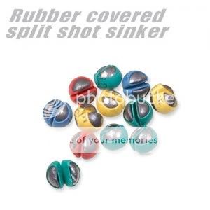 Split shot vs. Worm Weight